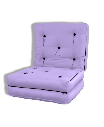 Futon pliable-pouf